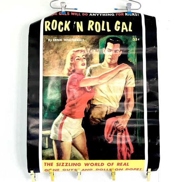 Vintage | Art | Vintage 9s Does 50s Rock N Roll Gal Pulp Novel Poster ...